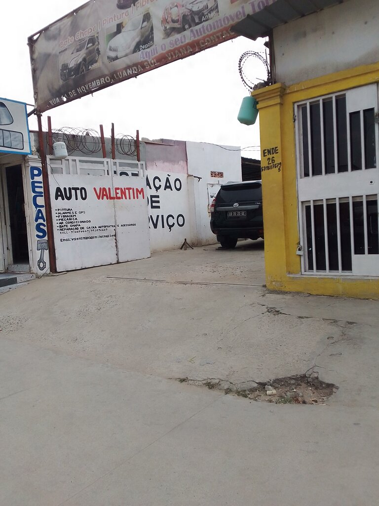 Otomobil servisi Auto Valentim, Bate chapa, Fibrágem, Pinturas, Reparação do AR Condicionado e Mecânica, Loanda, foto