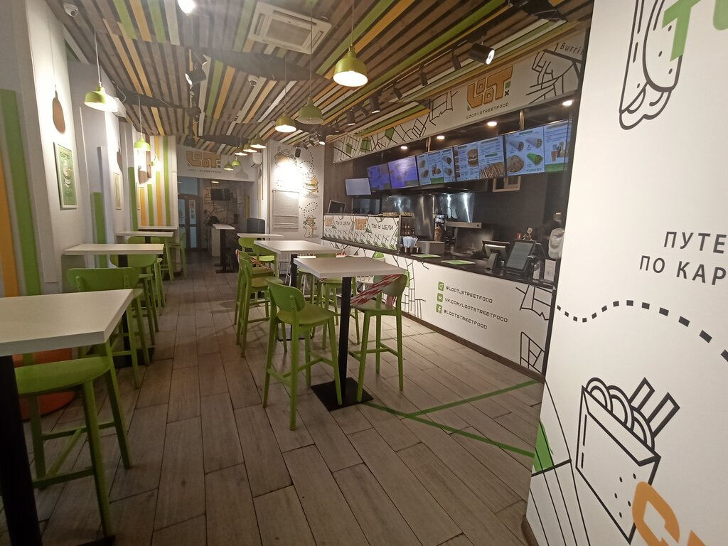Kafe Loot, Moskova, foto