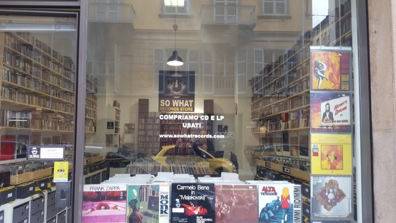 Enstrüman mağazaları So What Records Store, Torino, foto
