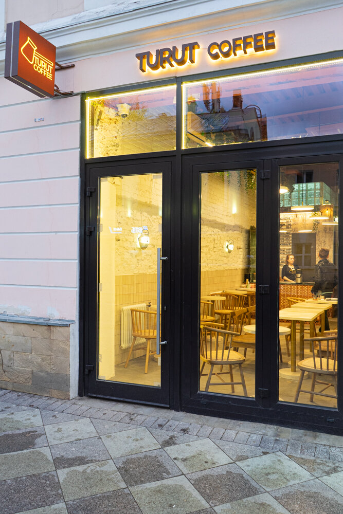 Kahve dükkanları Turut coffee, Moskova, foto