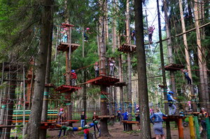 LihoLesie park (Kirovo-Chepetsk, Komsomolskiy park), lunapark  Kirovo‑Chepetsk'ten
