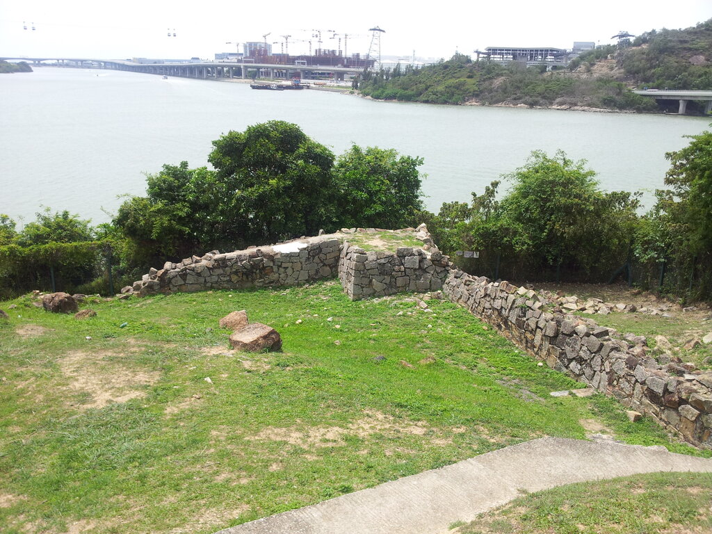 Turistik yerler Tung Chung Battery, Hong Kong, foto