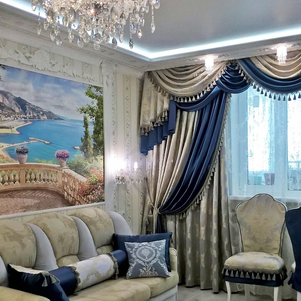 Perde ve korniş üreticileri Art-Modern, Moskova, foto