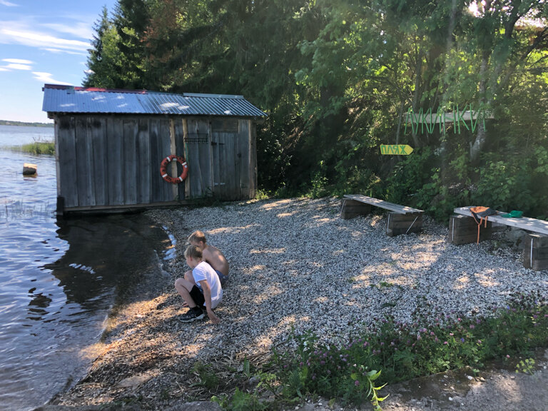 Plaj Пляж Лукиники, Kirillov, foto