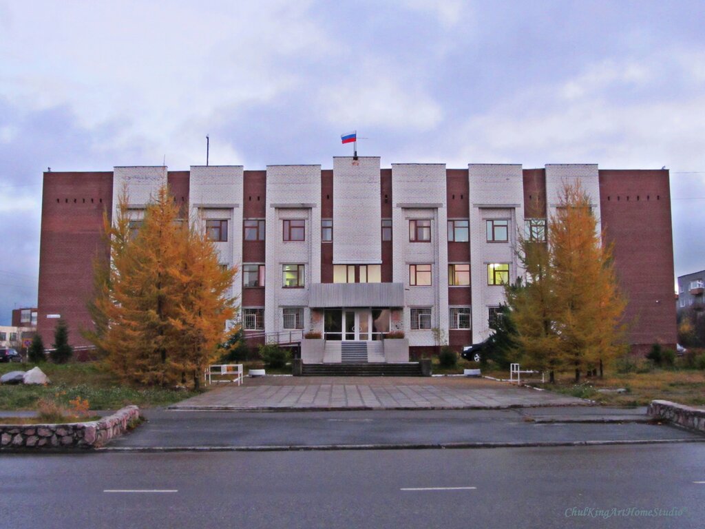 Belediyeler, devlet daireleri Komitet po upravleniyu munitsipalnym imushchestvom Administratsiya g. Olenegorsk, Olenegorsk, foto