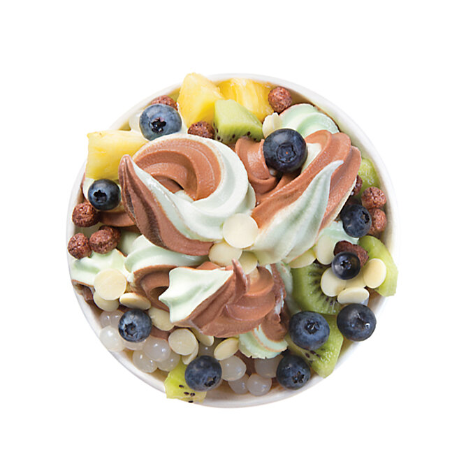Kafe Tutti Frutti frozen yogurt, Yekaterinburg, foto