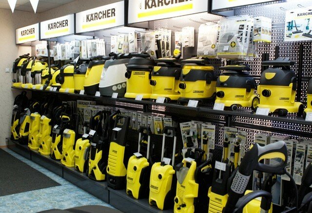 Temizlik teknolojileri firmaları Torgoviy Dom Karcher, Moskova, foto