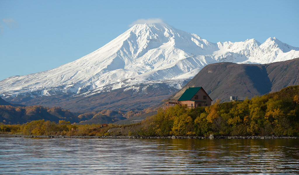 Volkan Вулкан Камбальная сопка 2161 м, Kamçatski krayı, foto