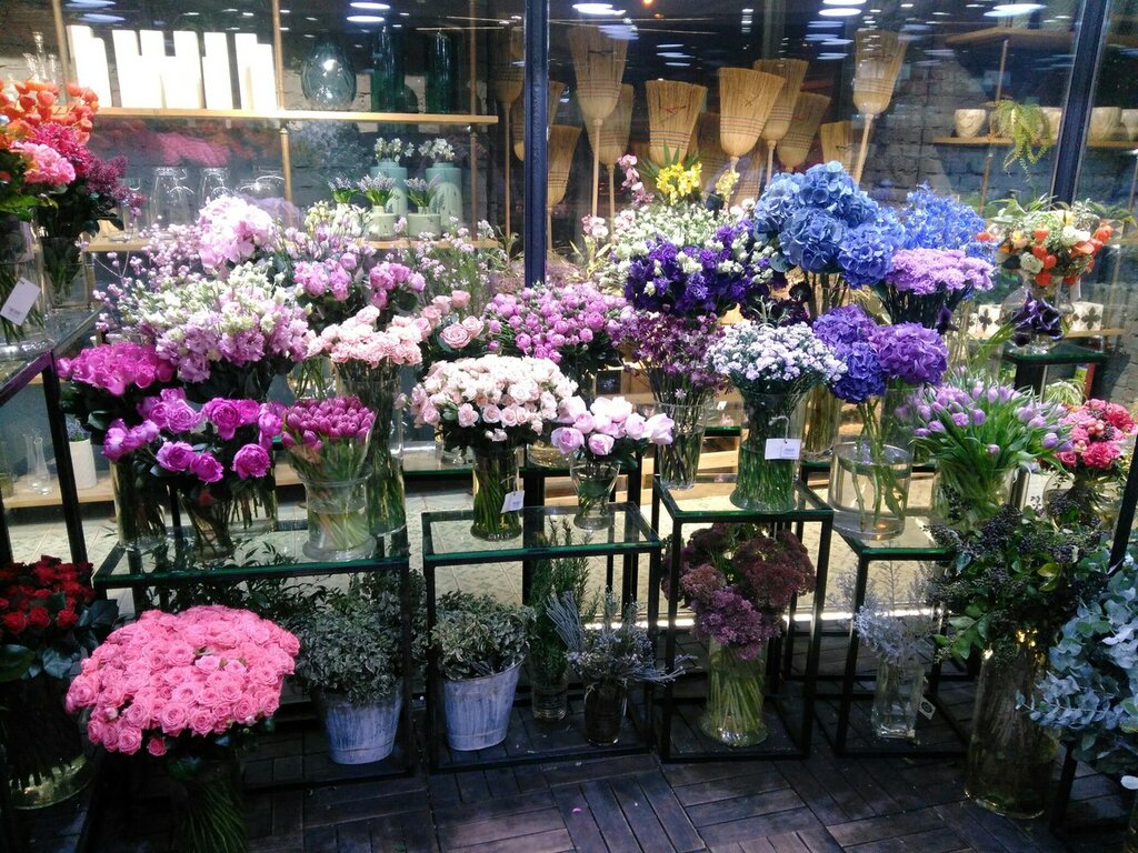 Çiçekçiler Jolly Bunch, Moskova, foto