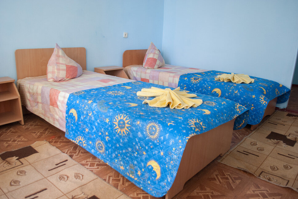 Resort oteller, tesisler Pansionat Chernomorets, Kerson Bölgesi, foto