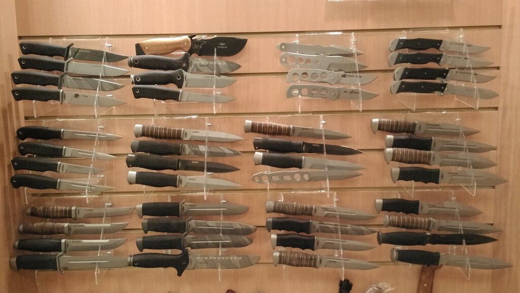 Kamp malzemeleri Klyk.ru - shop of russian knife, Moskova, foto