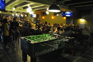 Sportivnoye kafe Funclub (Джерельная улица No:18, Львов), kafe  Lviv'den