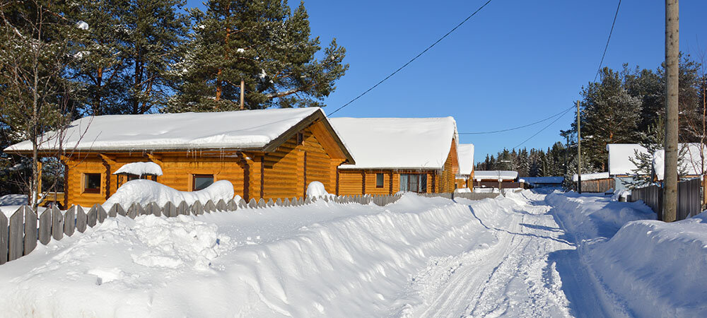 Resort oteller, tesisler Vizyabozh, Komi, foto