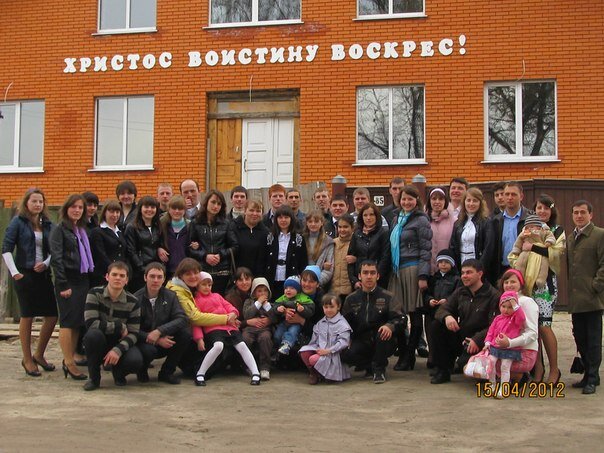 Protestan kilisesi Lebedinskaya tserkov YeKhB, Lebedin, foto