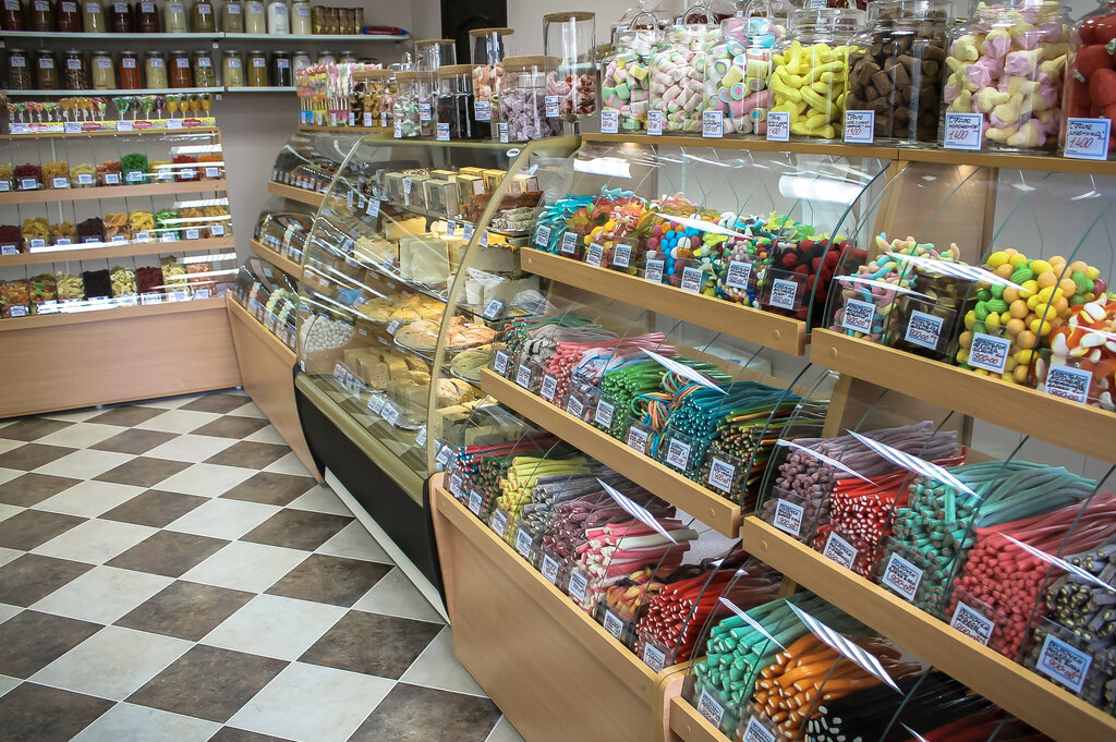 Market Magazin sukhofruktov Inzhir, Saint‑Petersburg, foto