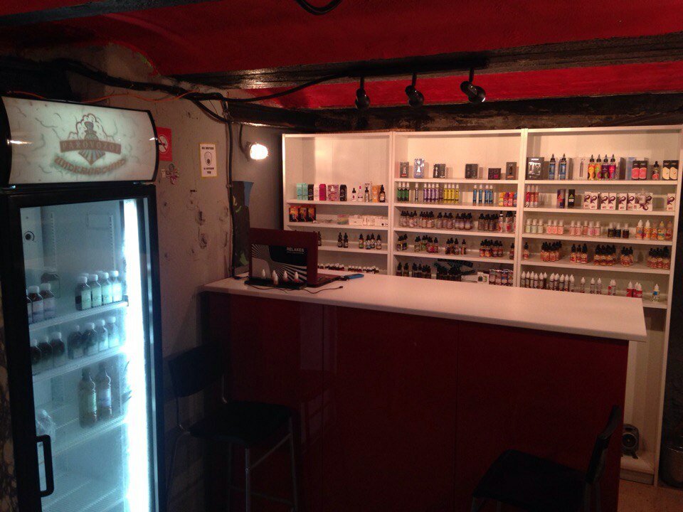 Elektronik sigara satış noktaları Veyp shop Parovozof, Moskova, foto