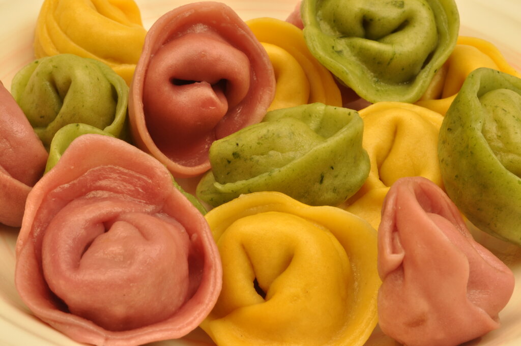 Gıda üreticileri Russky Pelmenny Dom, Moskova, foto