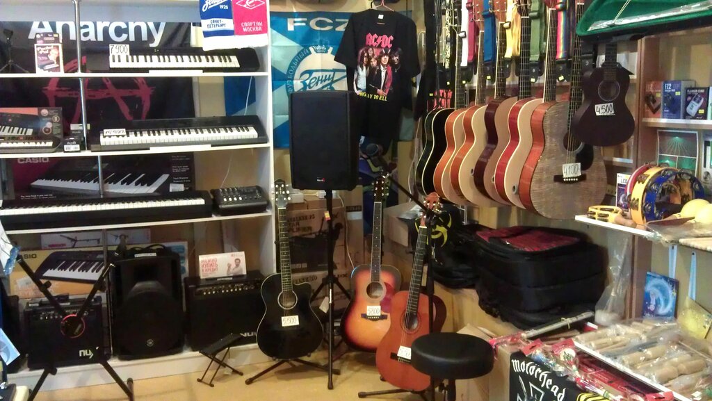 Enstrüman mağazaları Magazin Aysberg, Sortavala, foto