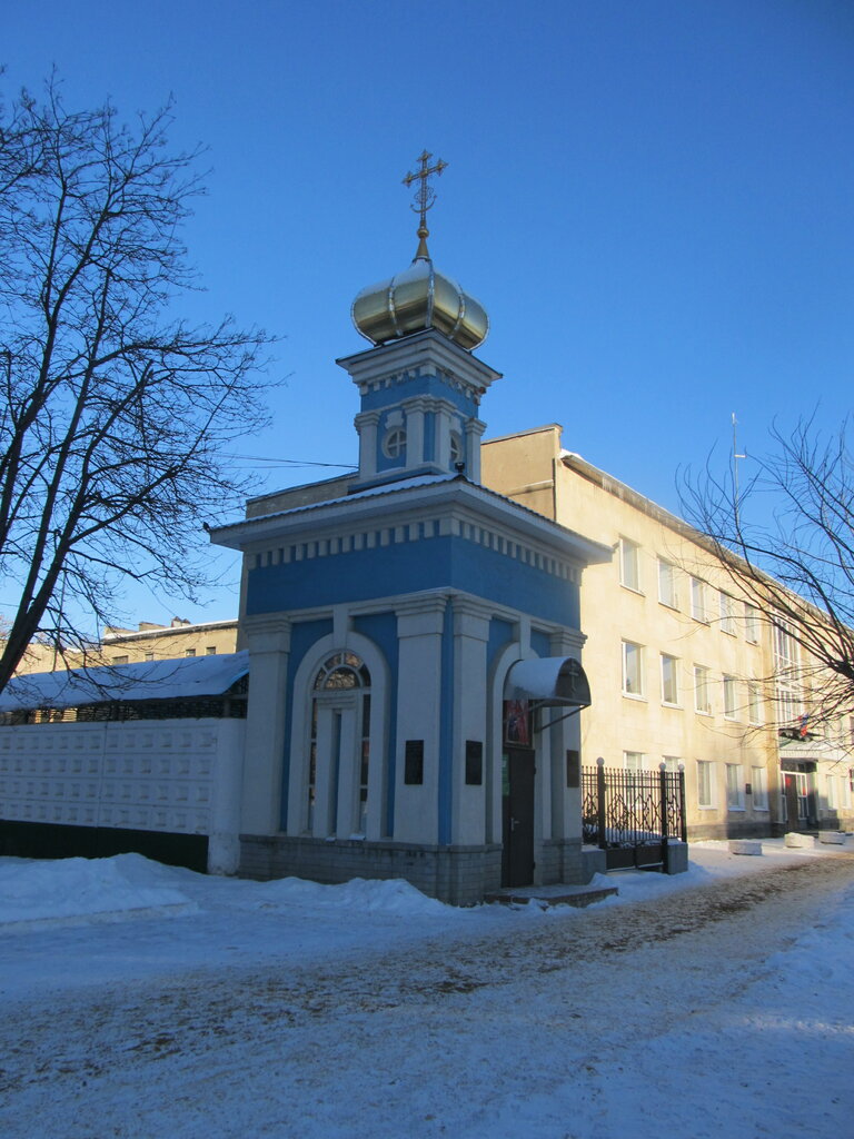 Şapel, haç anıtı Chapel of the Archangel Michael, Murom, foto