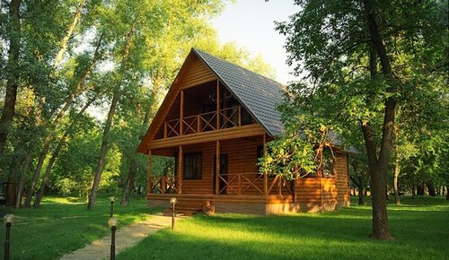 Resort oteller, tesisler Лесная, Volgogradskaya oblastı, foto