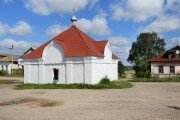 Şapel, haç anıtı Chapel of Saint George the Victorious, İvanovskaya oblastı, foto