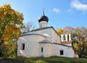 Ortodoks kiliseleri Vozneseniya Gospodnya Novogo Church, Pskov, foto