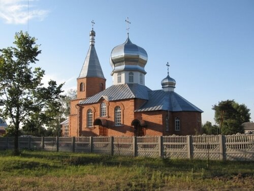 Ortodoks kiliseleri Svyato-Panteleimonovsky khram, Volyn oblastı, foto