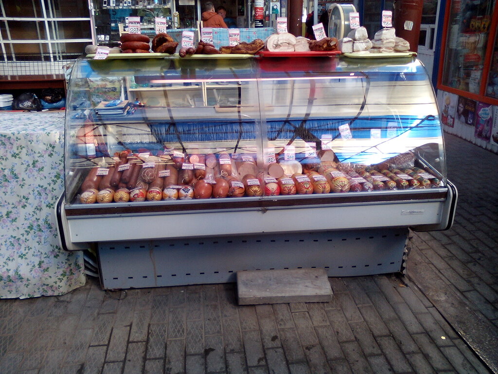 Balık ve deniz ürünleri Magazin Uchitelsky, Novosibirsk, foto