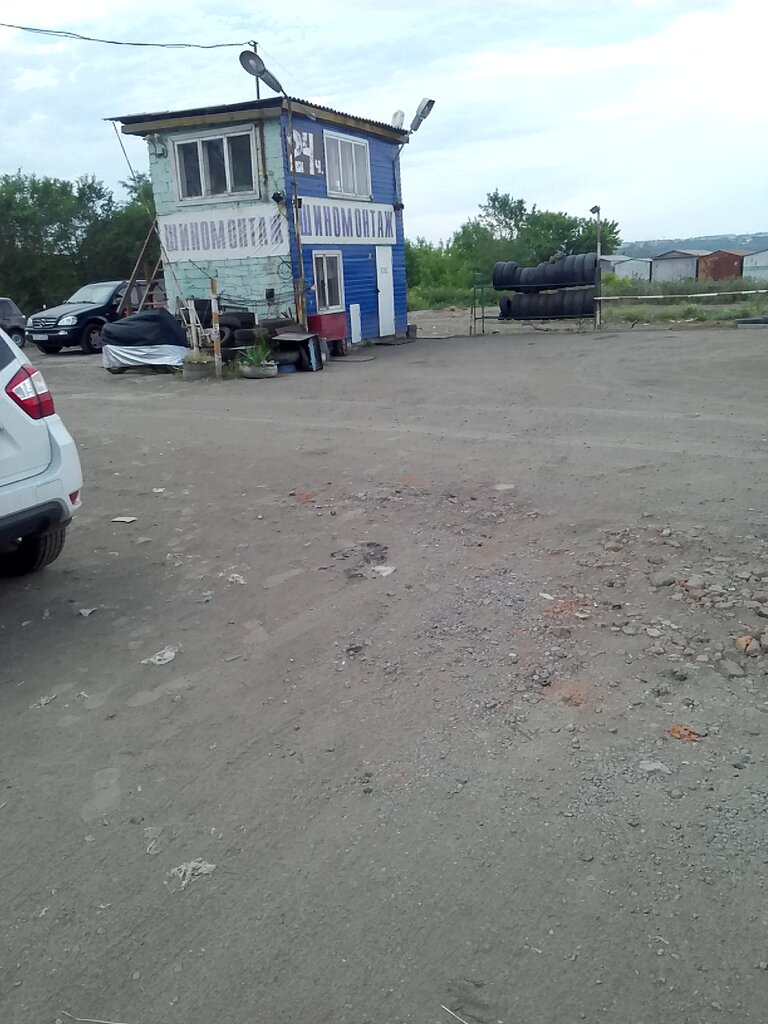 Oto lastik tamiri Shinomontazh, Omsk, foto