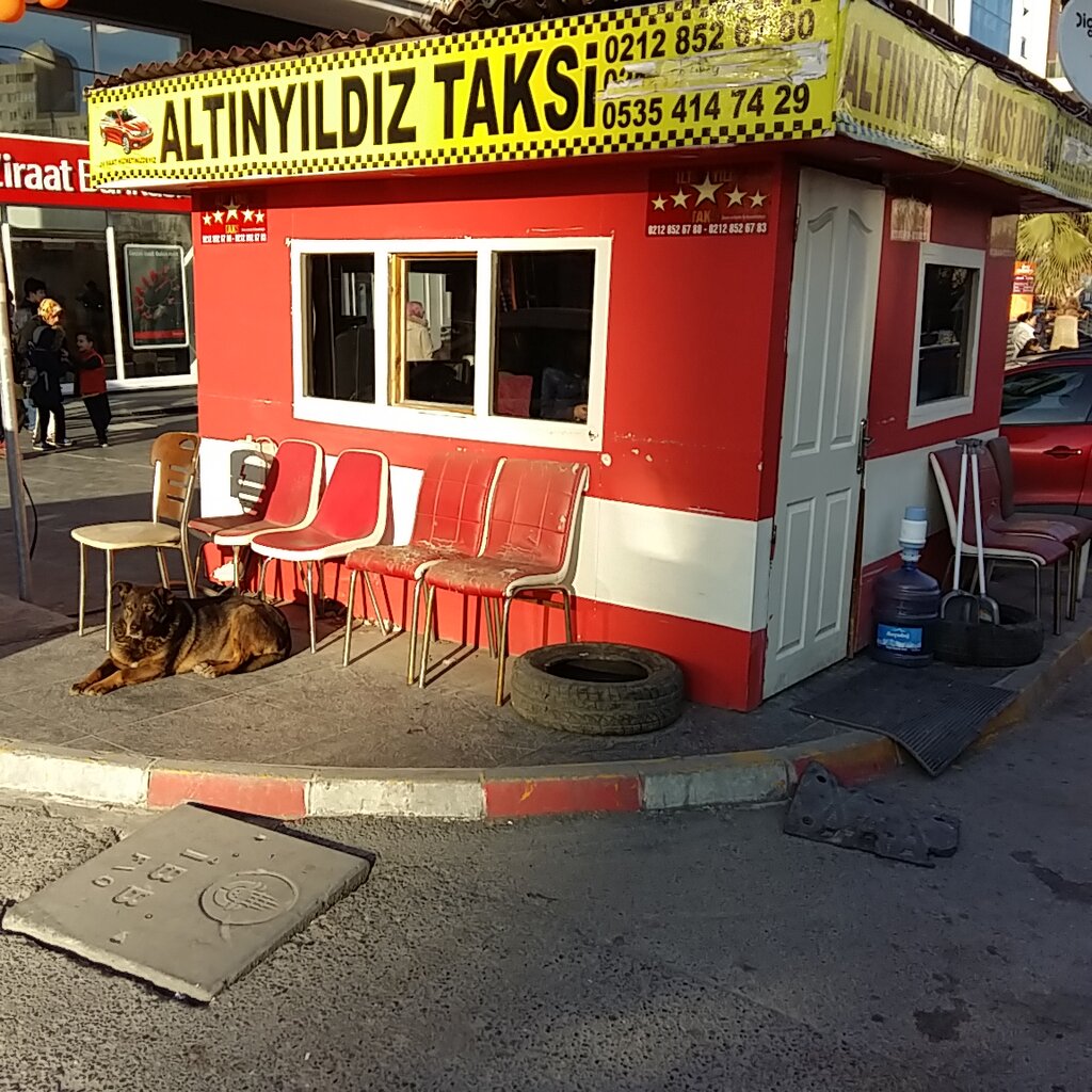 Taksi durağı Altınyıldız Taksi, İstanbul, foto