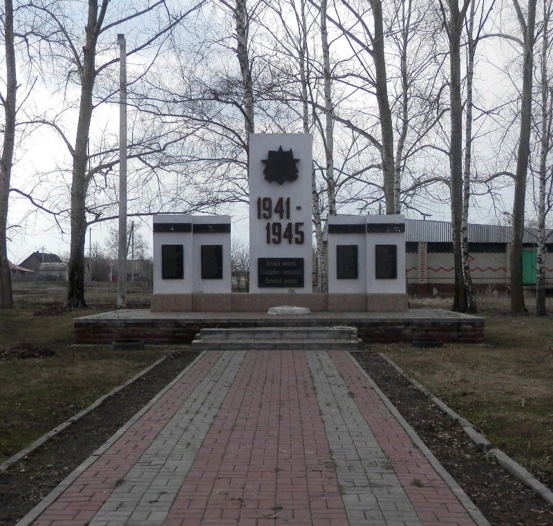 Anıt, heykel Воинам Великой Отечественной войны 1941-1945 гг., Tambovskaya oblastı, foto