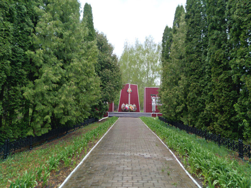 Anıt, heykel Воинам Великой Отечественной войны 1941-1945 гг., Lipetskaya oblastı, foto