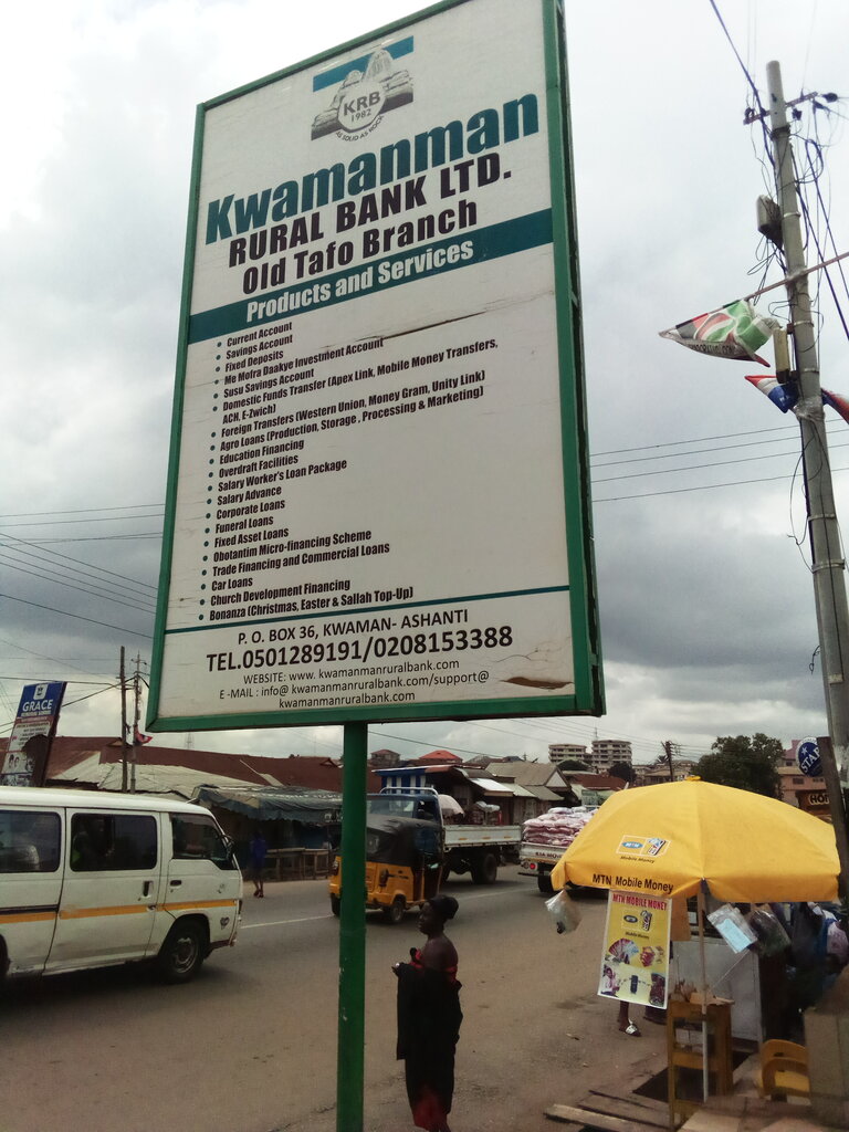 Banka Kwamanman Rural Bank, Kumasi, foto