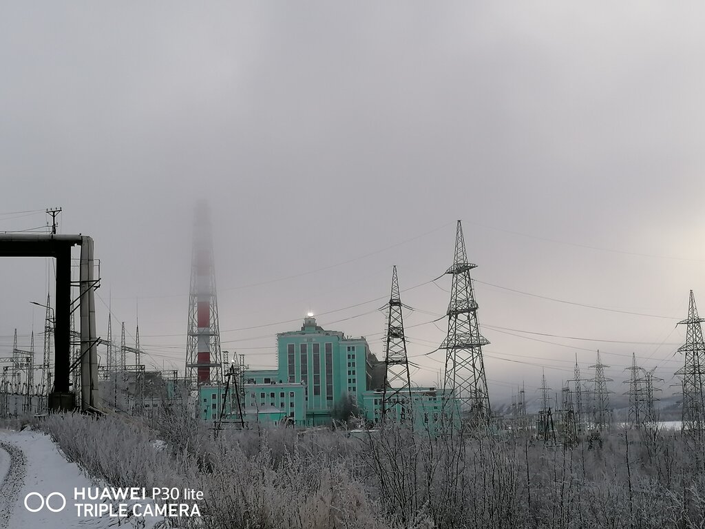 Elektrik santrali Аркагалинская ГРЭС, Magadan Bölgesi, foto