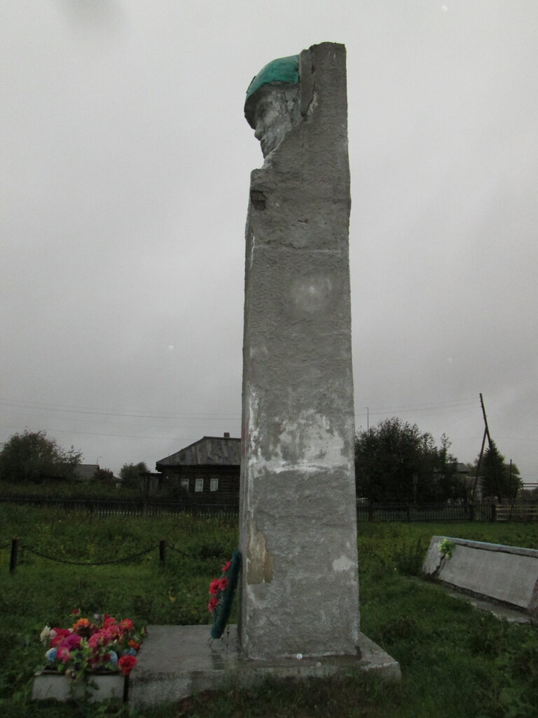 Anıt, heykel Воинам, павшим в годы Великой Отечественной войны, Omskaya oblastı, foto