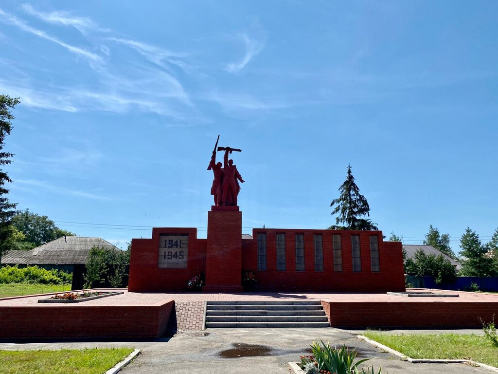 Anıt, heykel Мемориал Великой Отечественной войны, Tambovskaya oblastı, foto