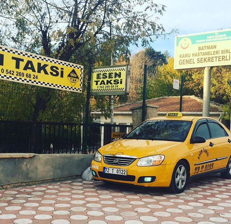 Taksi durağı Batman Esen Taksi, Batman, foto