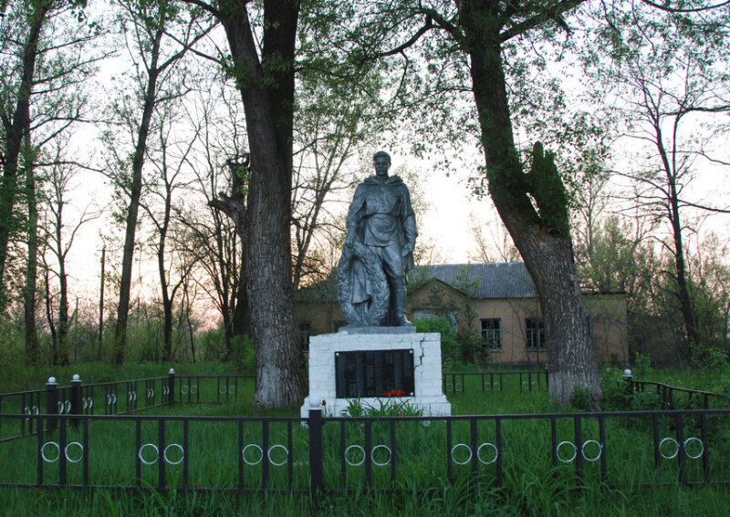 Anıt, heykel Воинам-землякам, Çernigov Bölgesi, foto