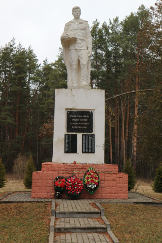 Anıt, heykel Мемориал Поле Памяти, Kalujskaya oblastı, foto