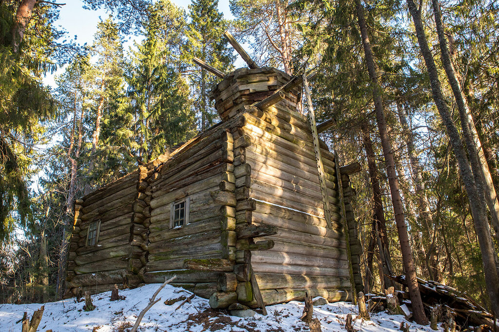 Ortodoks kiliseleri Часовня Архангела Михаила, Karelya, foto