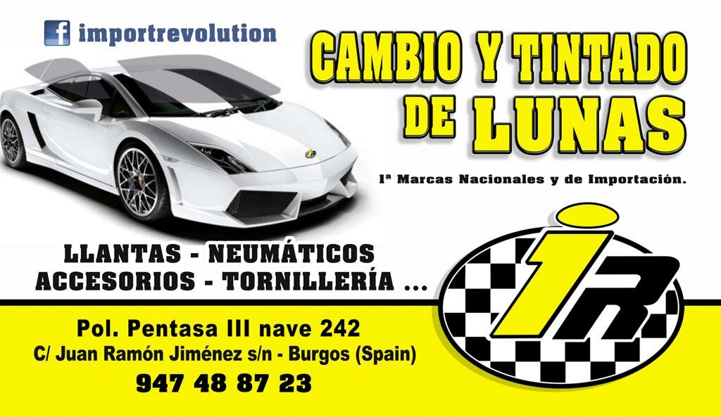 Jant ve lastikçiler Import Revolution, Burgos, foto