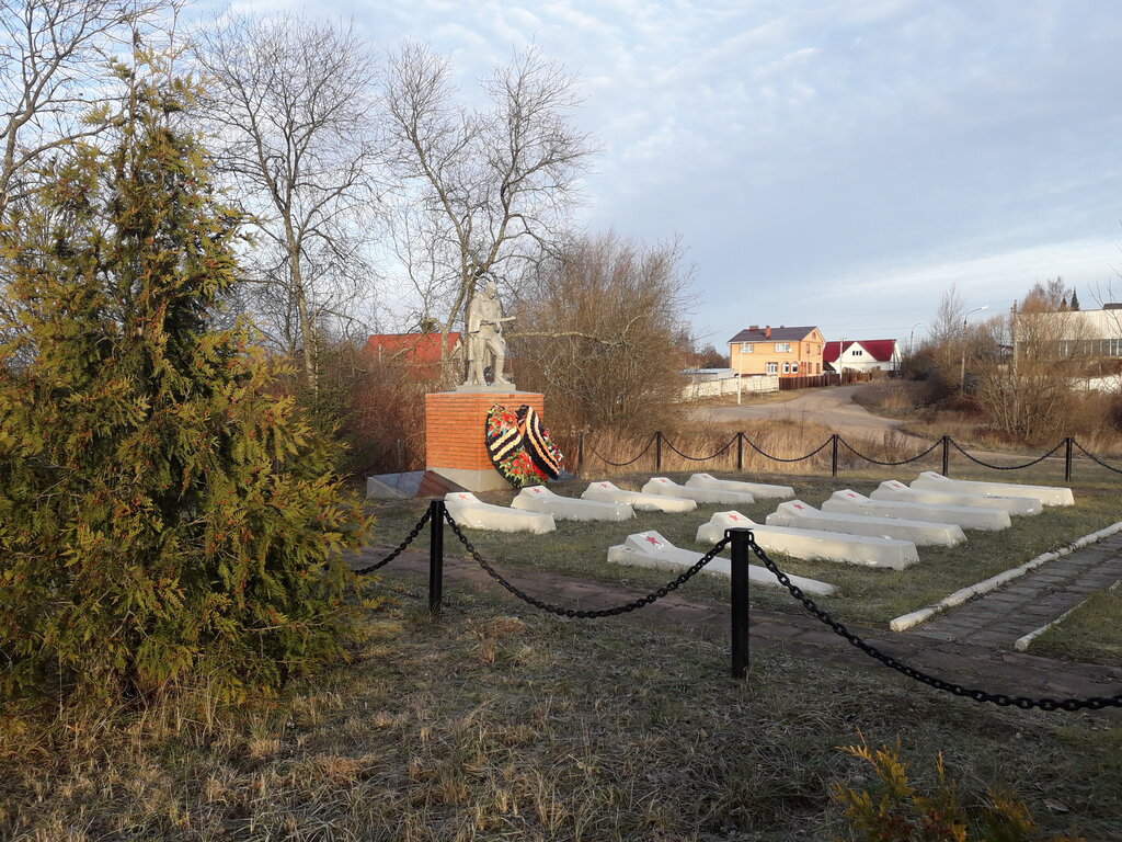 Anıt, heykel Братская могила советских воинов, Moskova ve Moskovskaya oblastı, foto