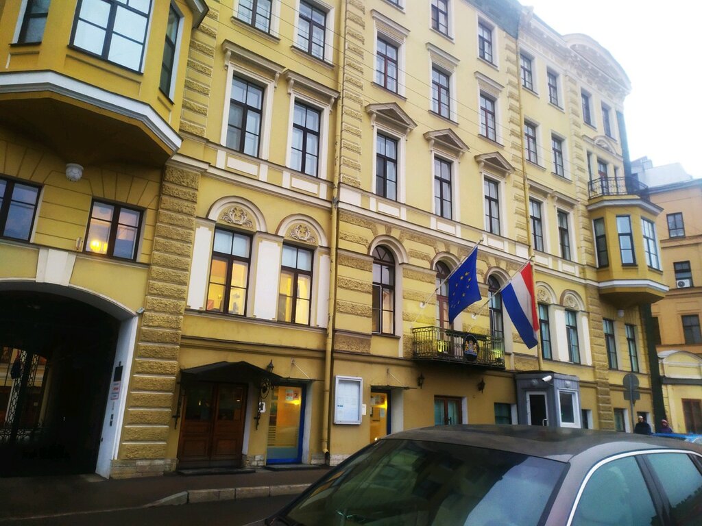 Büyükelçilikler ve konsolosluklar Generalnoye Konsulstvo Korolevstva Niderlandov V g. Sankt-Peterburge, Saint‑Petersburg, foto