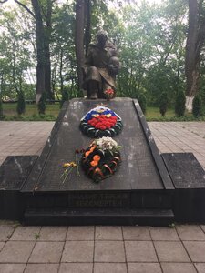 Anıt, heykel Братская могила советских воинов, Neman, foto