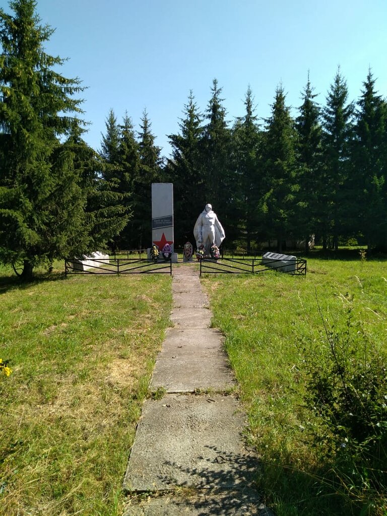 Anıt, heykel Воинам-землякам, погибшим в годы Великой Отечественной войны, Orlovskaya oblastı, foto
