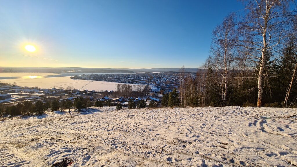 Dağ zirvesi Гора Лысая, Verhni Tagil, foto