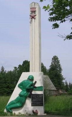 Anıt, heykel Погибшим односельчанам, Vitebskaya oblastı, foto