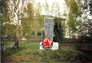 Воинам, павшим в годы Великой Отечественной войны (Republic of Mordovia, Staroterizmorgskoye selskoye poseleniye, posyolok Voskhod), anıt, heykel  Mordovya'dan