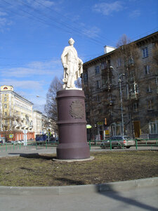 А.В. Суворов (Kemerovo — Kuzbass Region, Novokuznetsk, Tsentralniy District), anıt, heykel  Novokuznetsk'ten