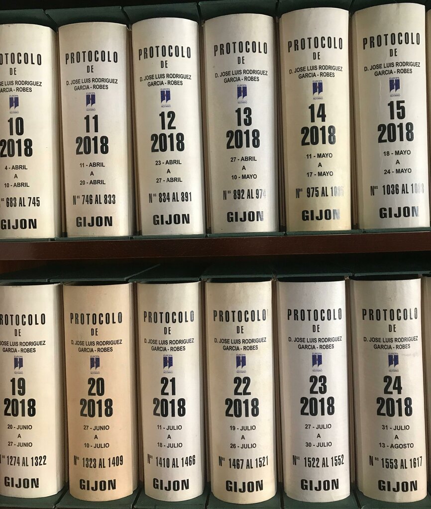 Noterler Notario, Xixón, foto